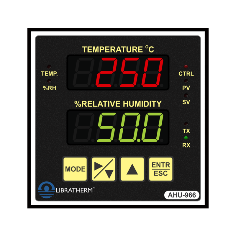 Temperature and Humidity Controller for HVAC – DTH-966-AHU – Libratherm ...